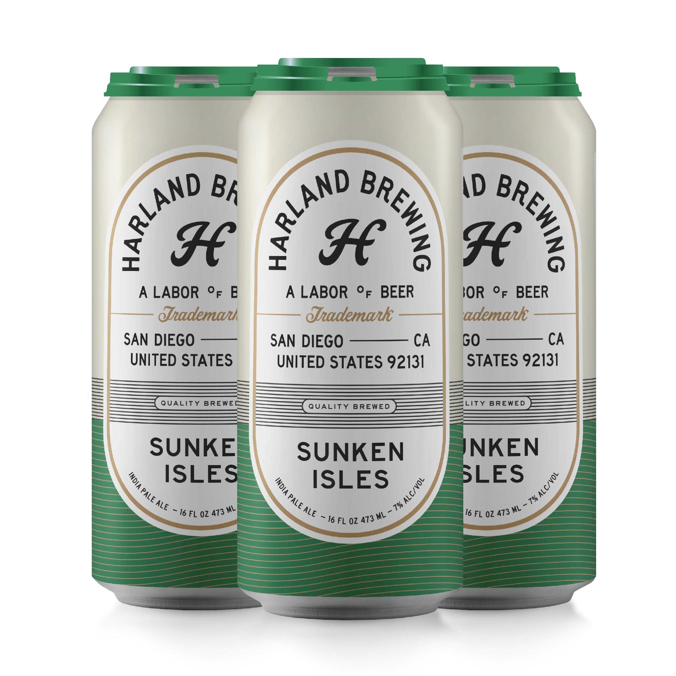 Harland Brewing Sunken Isles Unfiltered IPA 6/4 16OZ CAN – Scout ...